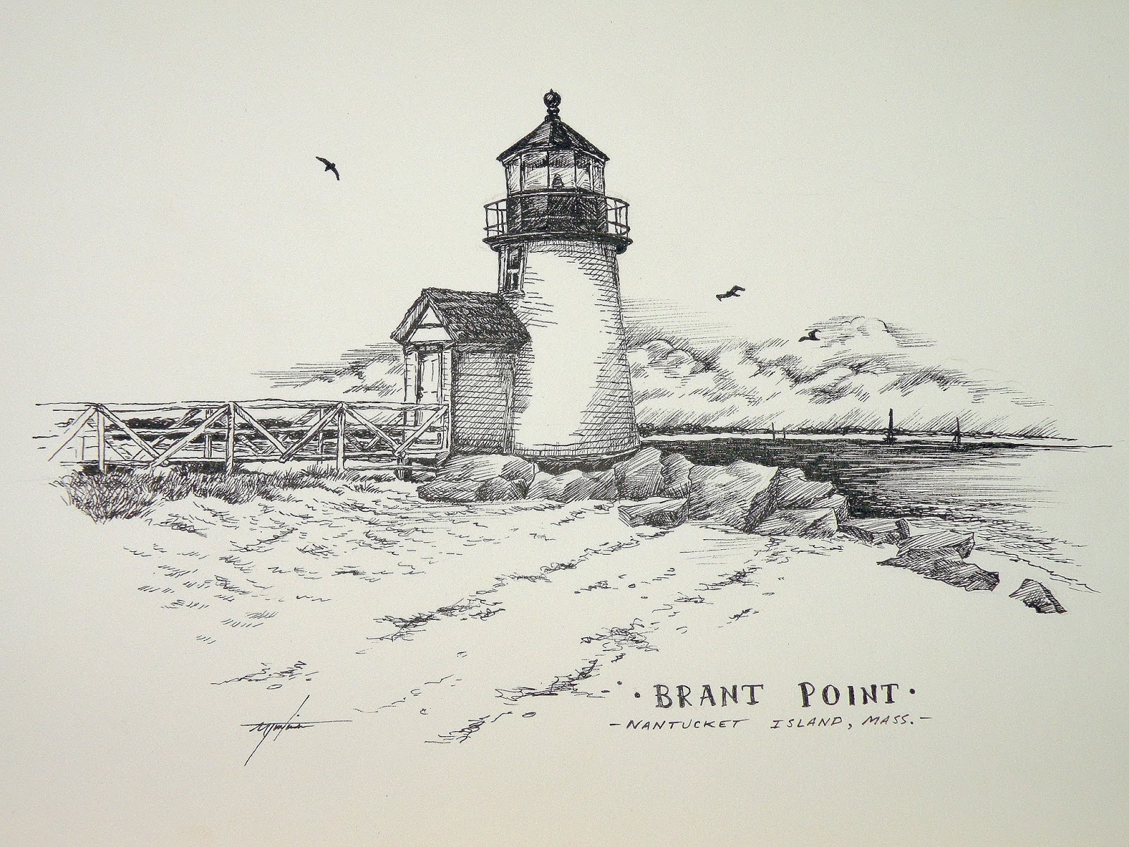 The Broken Compass Journal: Nantucket Speed Sketches etc.