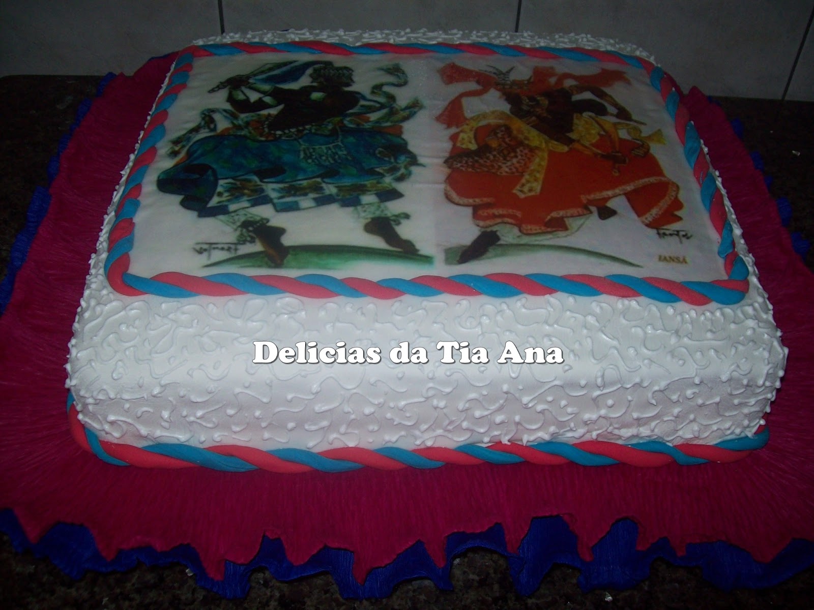 DELÍCIAS DA TIA ANA: BOLOS DE ORIXÁS.