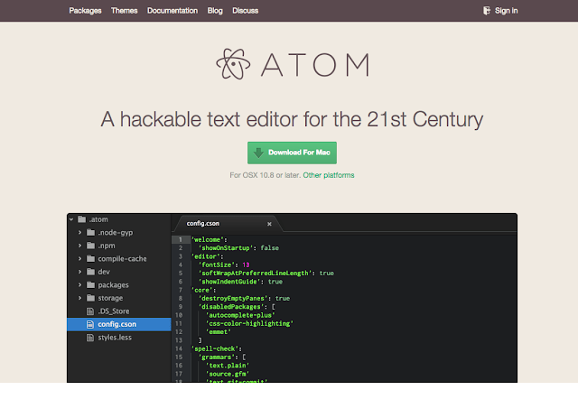 Coding Lebih Keren Menggunakan Atom - GoldFlex