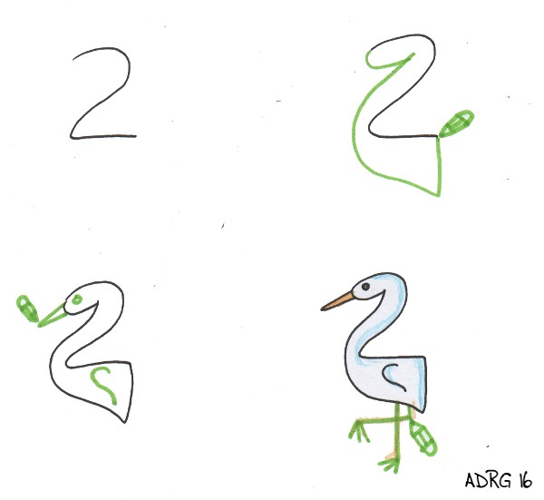 UN AMBIENTALISTA: Dibujando animales con números