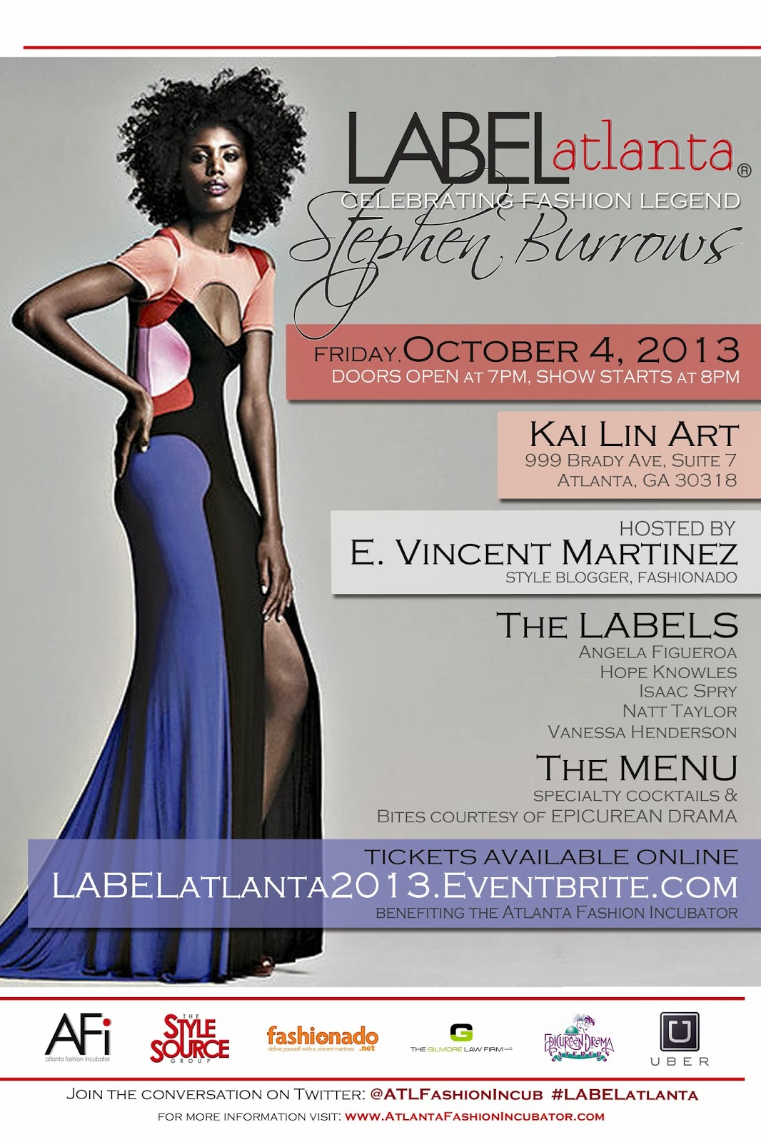 October 4, 2013 – LABELatlanta Celebrating Stephen Burrows | Make Life ...