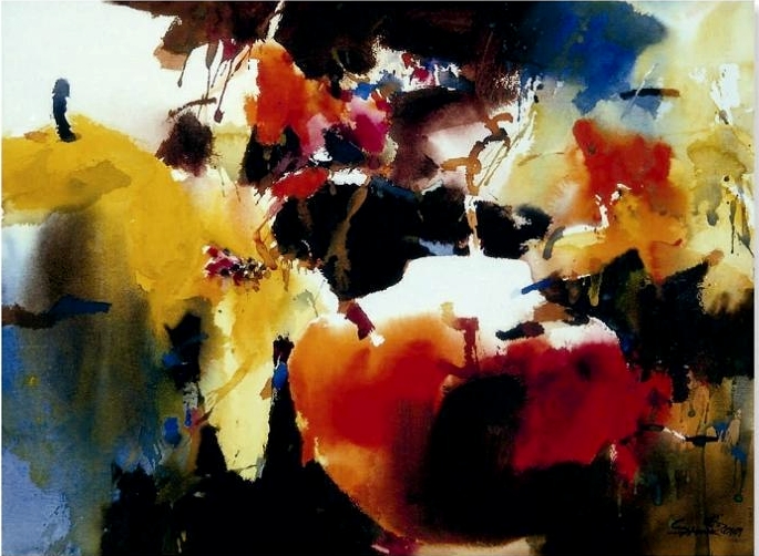 Samir MONDAL | Catherine La Rose ~ The Poet of Painting