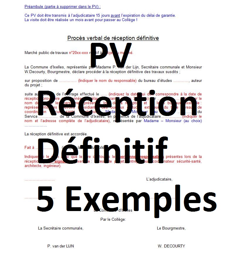 Formulaire pdf: Pv de réception de matériel Formulaire pdf: Pv de réception de matériel