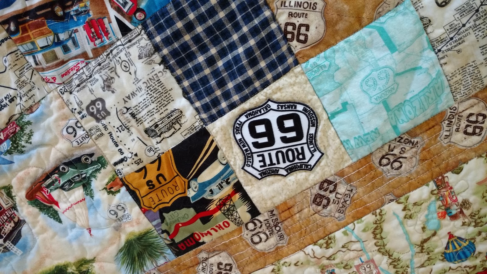 Missy's Homemaking Adventures: Route 66 Quilt