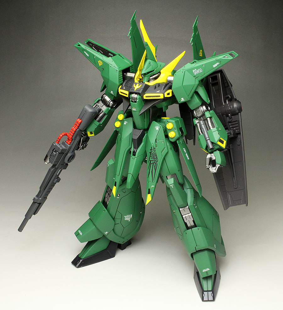 GUNDAM GUY: RE/100 AMX-107 Bawoo - Painted Build