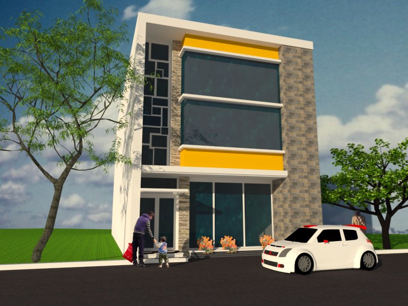 Smart Shop: Design Ruko Simple tapi Menawan