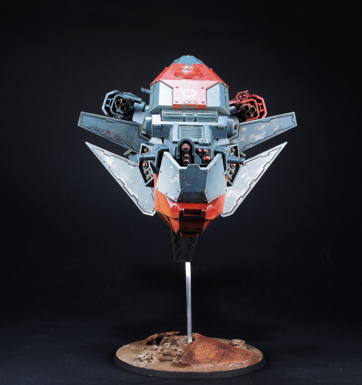 TSC: The Simulus Chamber: How I did it: Adeptus Mechanicus VTOL APC ...