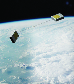 Membrane spacecraft with 7.7 kW/kg power-to-weight ratio and 4000 ISP ...