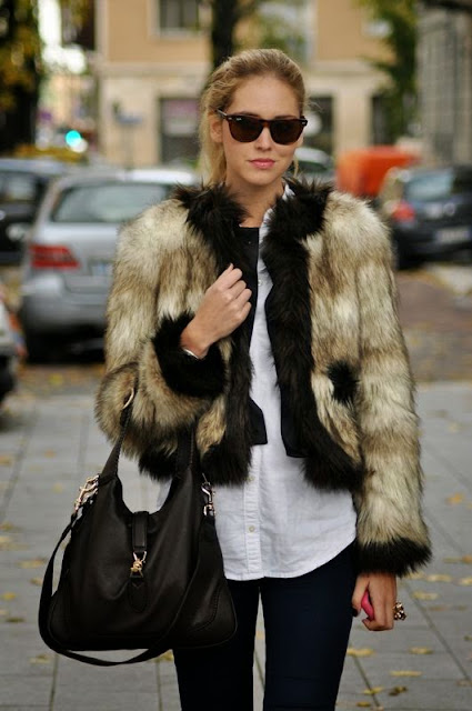 FASHION LOVE: FASHION INSPIRATIONS: 13 WAYS TO WEAR FAUX FUR IN F/W