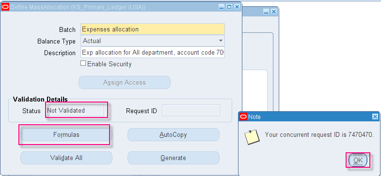Oracle Application Techno Functional Mass Allocation In Oracle