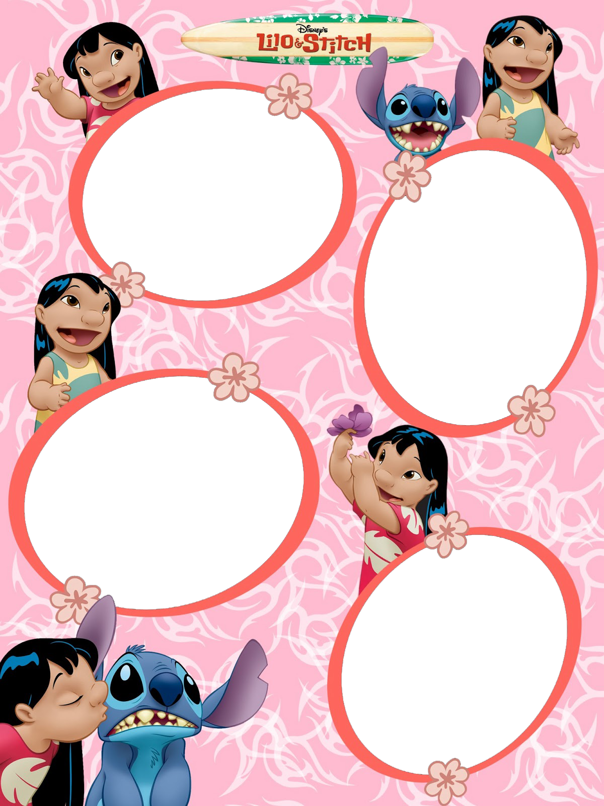 MARCOS PARA PHOTOSHOP Y ALGO MAS: LILO Y STITCH