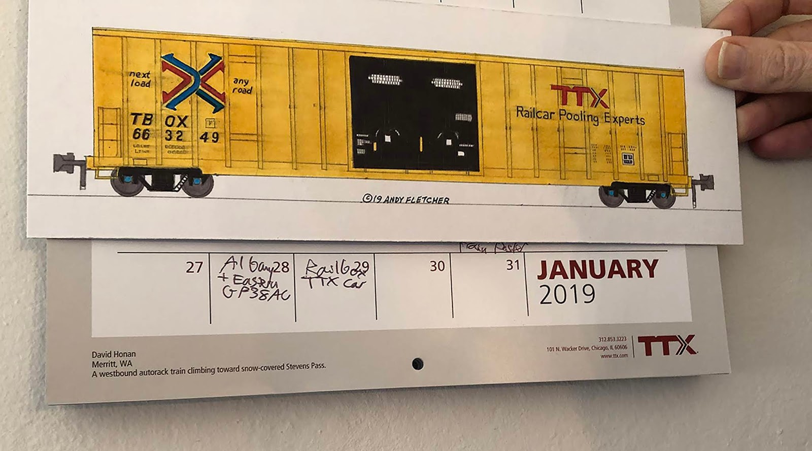 Andy Fletcher Blog-: Trailer Train Rail Box 60' Box Car Drawing by Andy ...