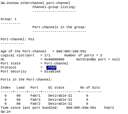 Konfigurasi EtherChannel PaGP di Cisco Packet Tracer