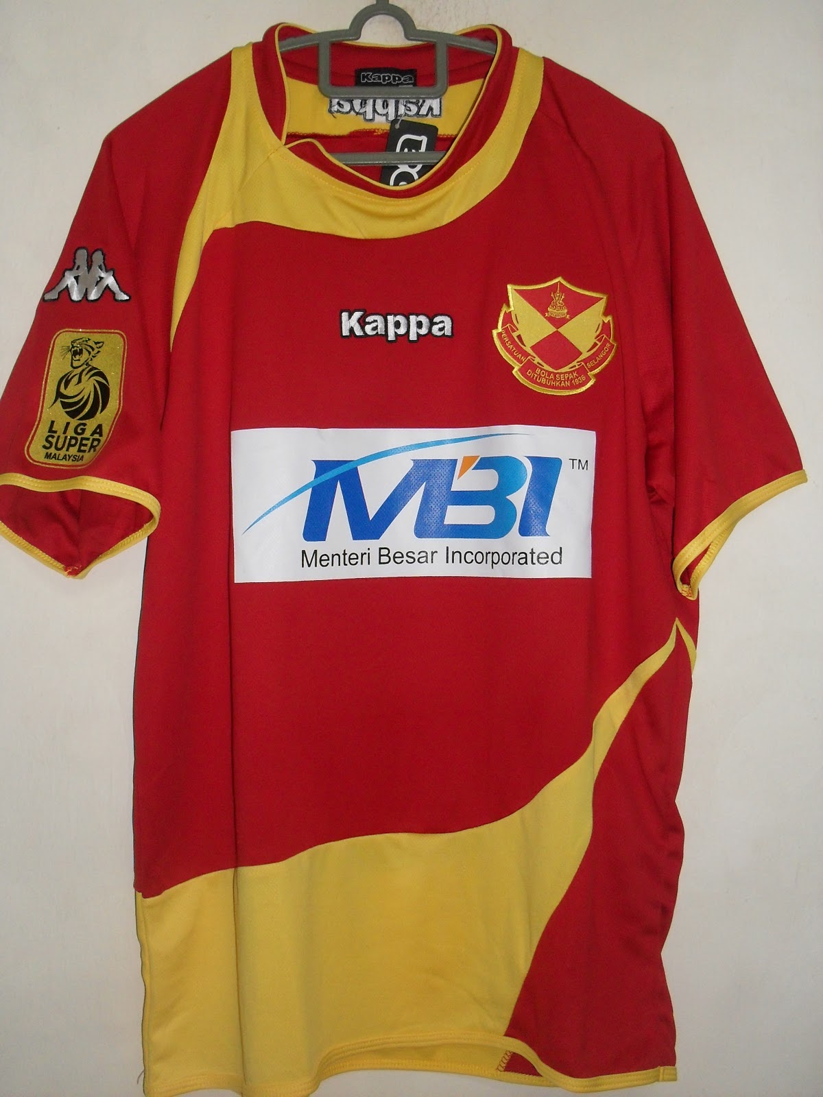 My Football Jersey Collections: #10 Selangor FA (Home, 2011 Malaysia Super League)
