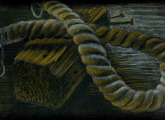 LGenser Daily painting or drawing: Twisted Rope