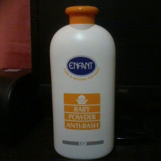 KimchiiMommy Reviews Etc.: REVIEW: Enfant Anti-Rash Baby Powder