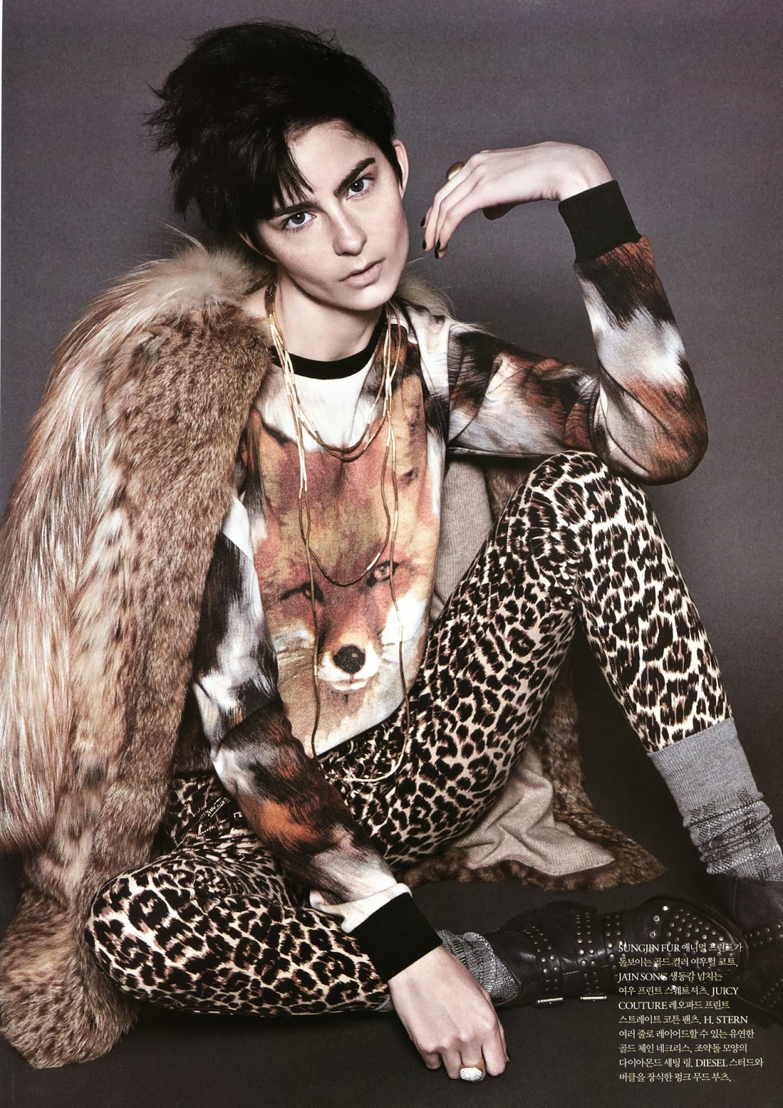 MAJOR MODEL WOMEN: Kara Gall for Galleria Magazine Korea December 2013