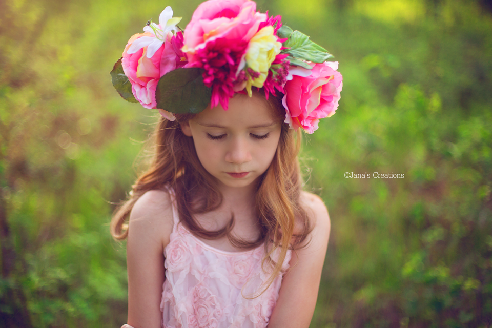 Jana's Creations: The most beautiful 7 yr old I know......