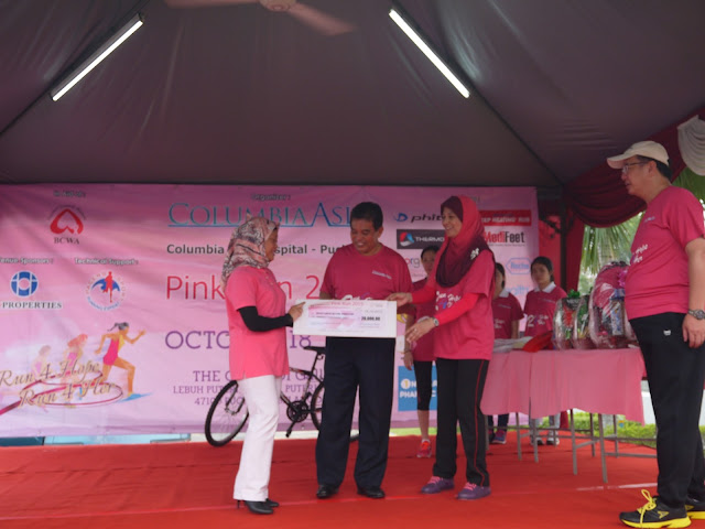 EVERGREEN LOVE: Columbia Asia Hospital Puchong Pink Fun Run “Run For ...