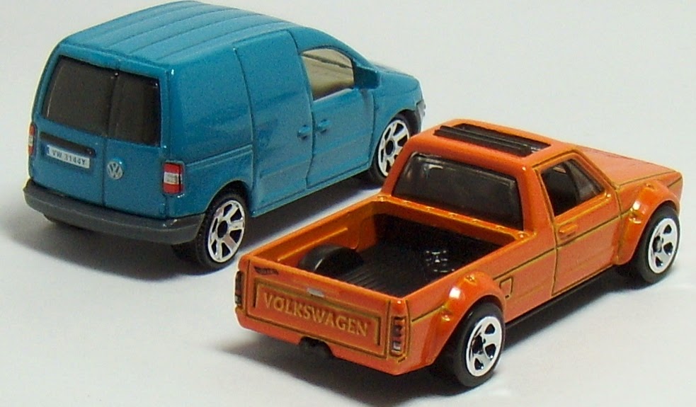 The other Caddy's: Matchbox VW Caddy and Saviero Cross