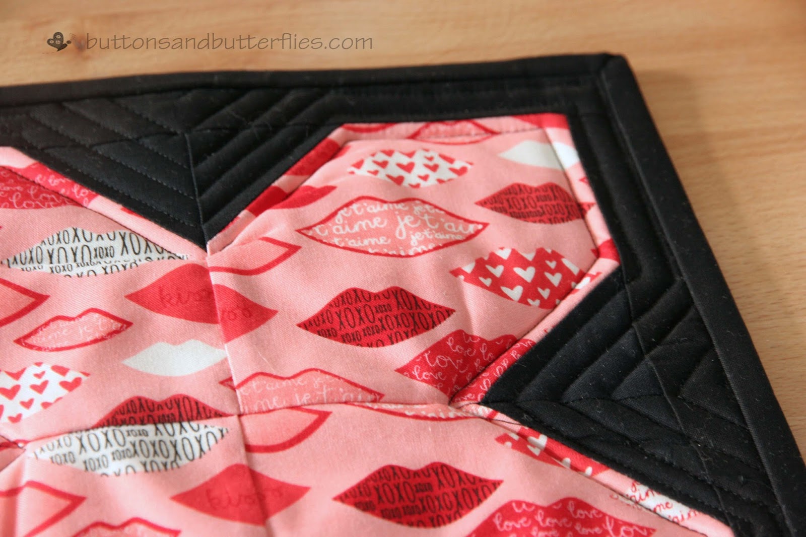 Buttons and Butterflies: Valentine's Day {Quilted Projects}