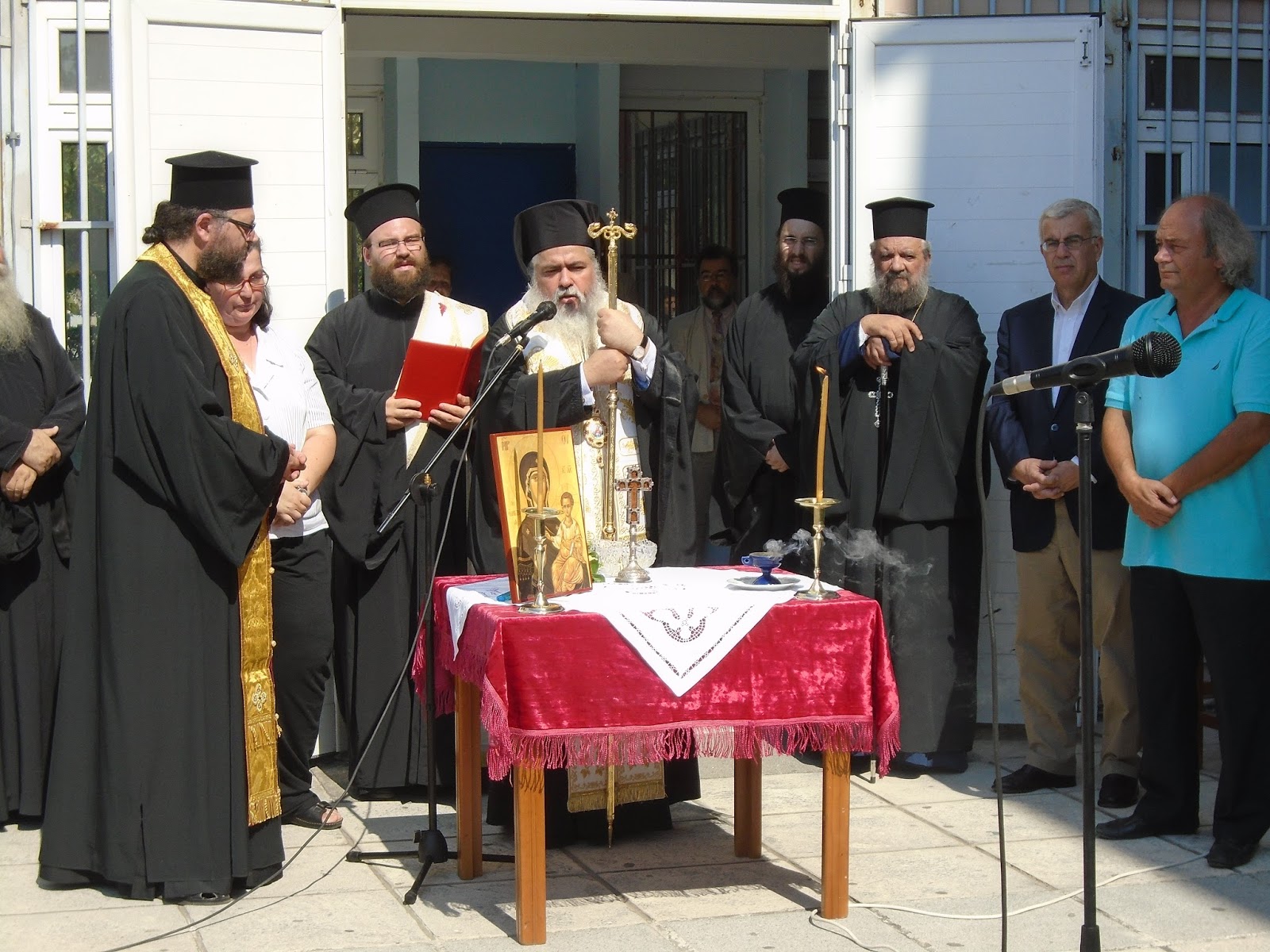 ΤΡΙΒΩΝΙΟ: Ο ΑΓΙΑΣΜΟΣ ΓΙΑ ΤΗΝ ΕΝΑΡΞΗ ΤΟΥ ΝΕΟΥ ΣΧΟΛΙΚΟΥ ΕΤΟΥΣ ΣΤΟ ...