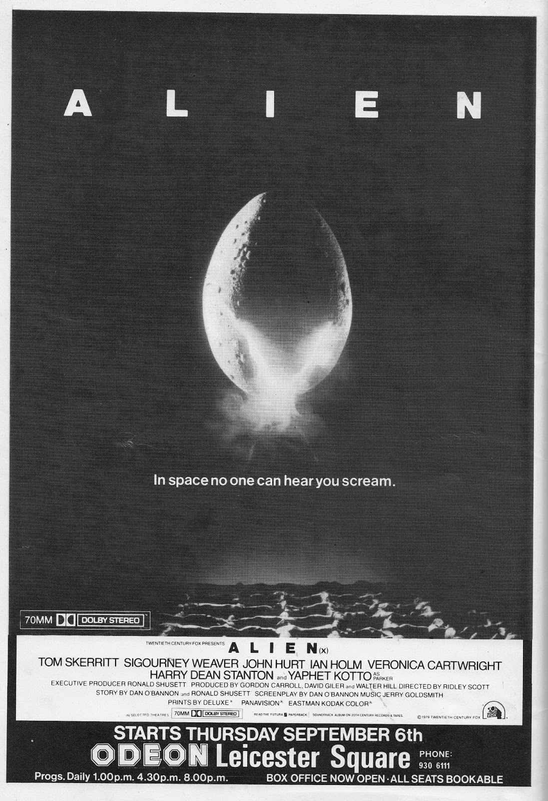 STARLOGGED - GEEK MEDIA AGAIN: 1979: ALIEN UK MAGAZINE ADVERT