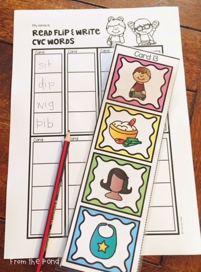 Fun with cvc Words | From the Pond