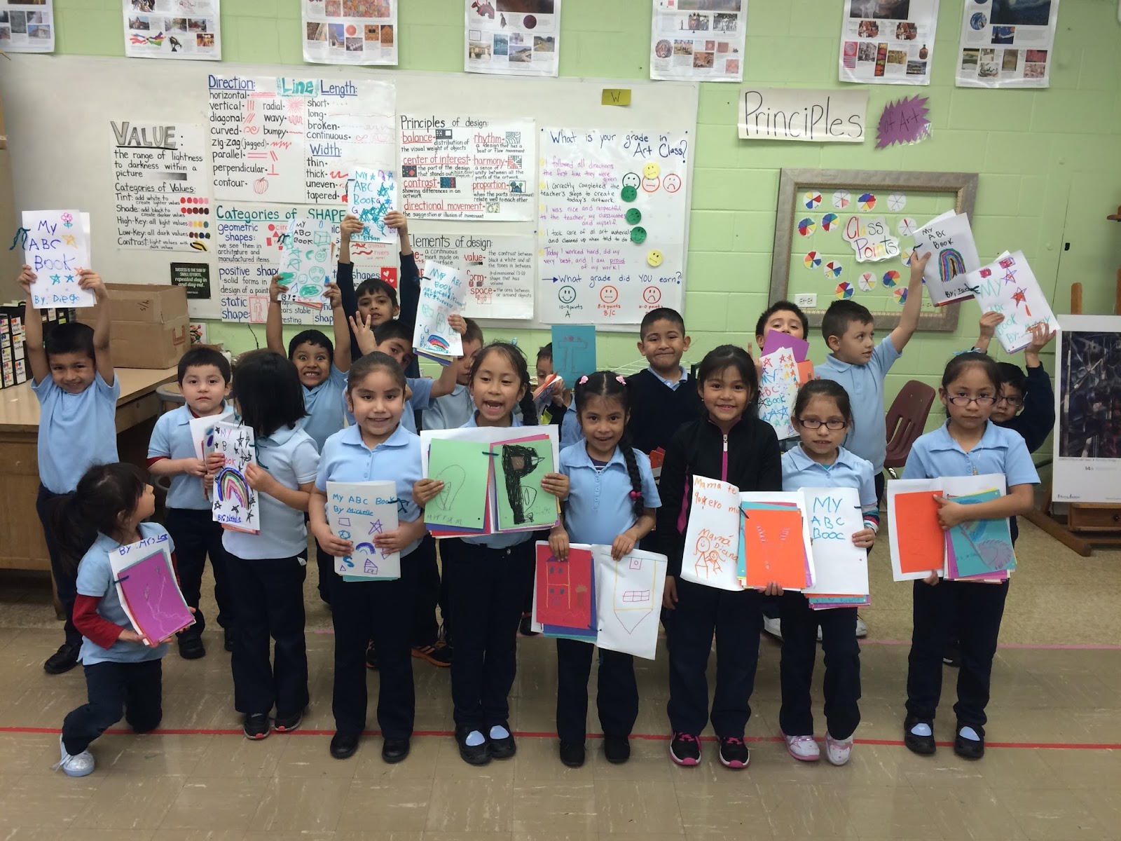 The Art Studio at Cooper Dual Language Academy: Kindergarten ABC Book