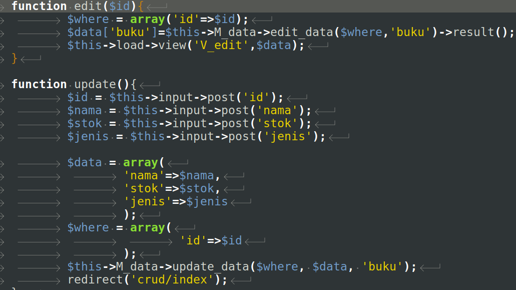 Membuat CRUD didalam Framework CodeIgniter (Update Data) ~ Teknologi ... Membuat CRUD didalam Framework CodeIgniter (Update Data) ~ Teknologi ...