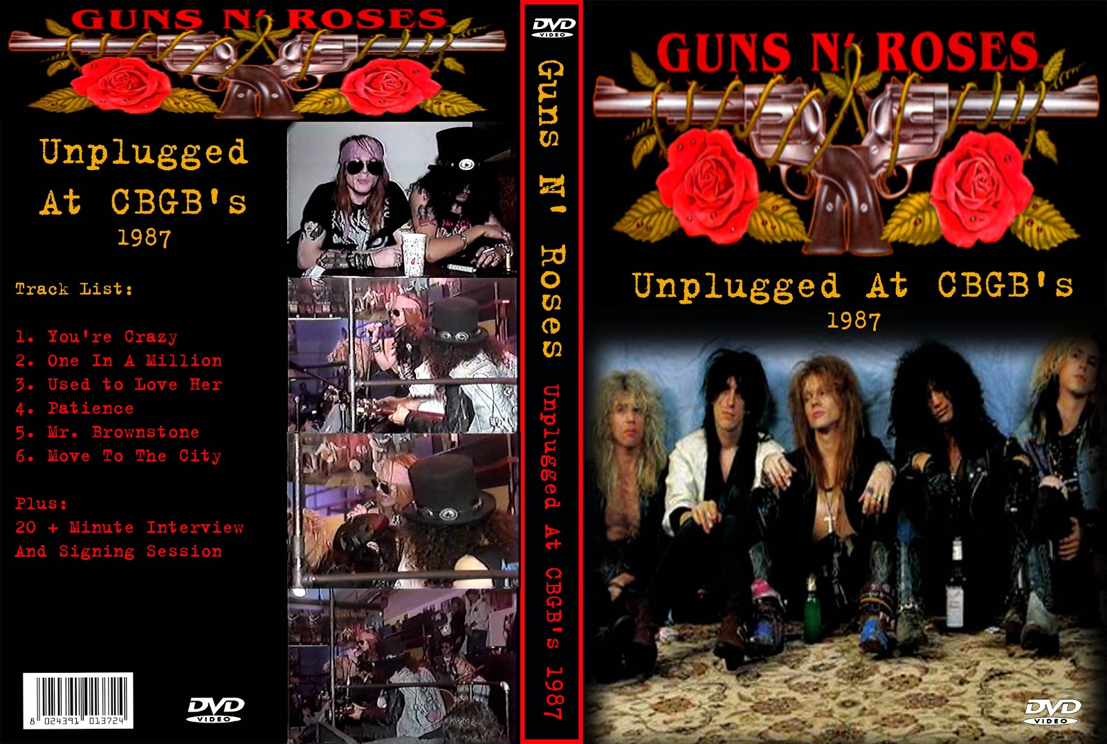 T.U.B.E.: Guns N' Roses - 1987-10-30 - New York City, NY (DVDfull pro-shot)