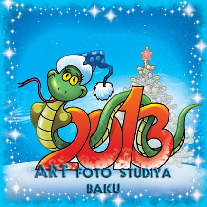 "ART FOTO STUDİYA" BAKU: "Yeni il sekilleri" 2013 və "31 dekabr"