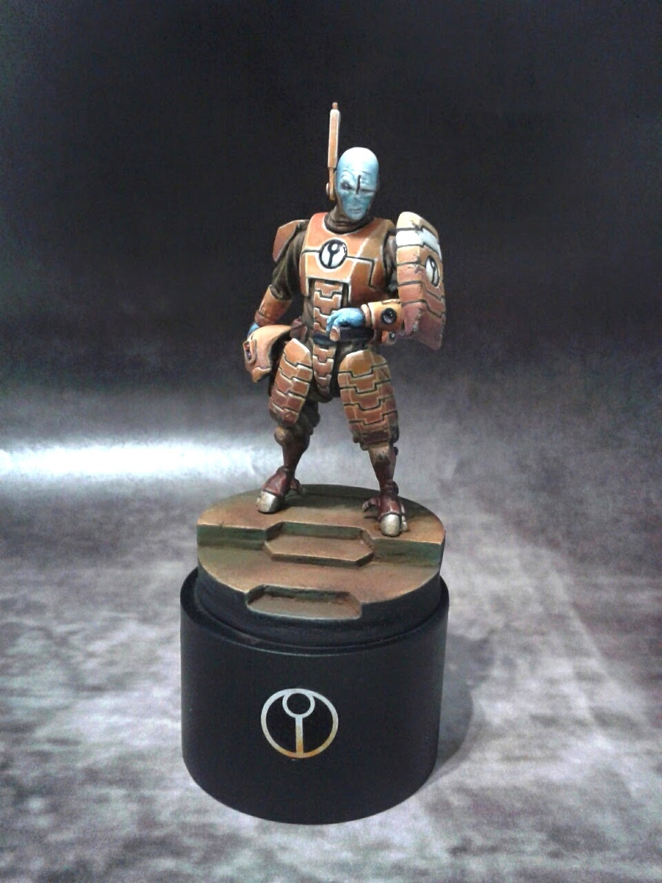 Eureka! miniature painting: Tau Firewarrior 56mm