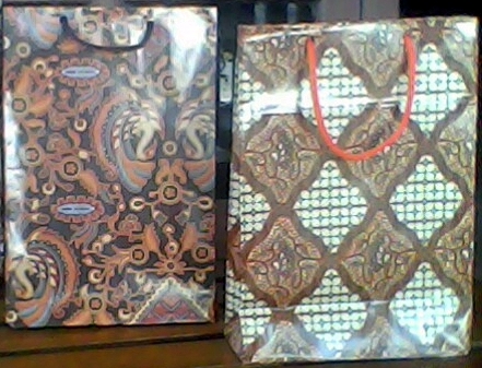 Tas Batik Ima's Home: Tas Kertas Motif Batik