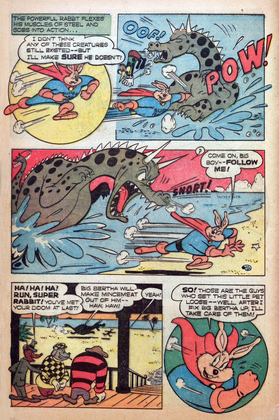Four-Color Shadows: Super Rabbit-1948