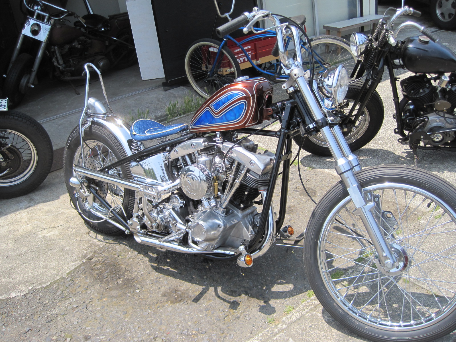 M-STYLE MOTORWORKS: 71 shovelhead