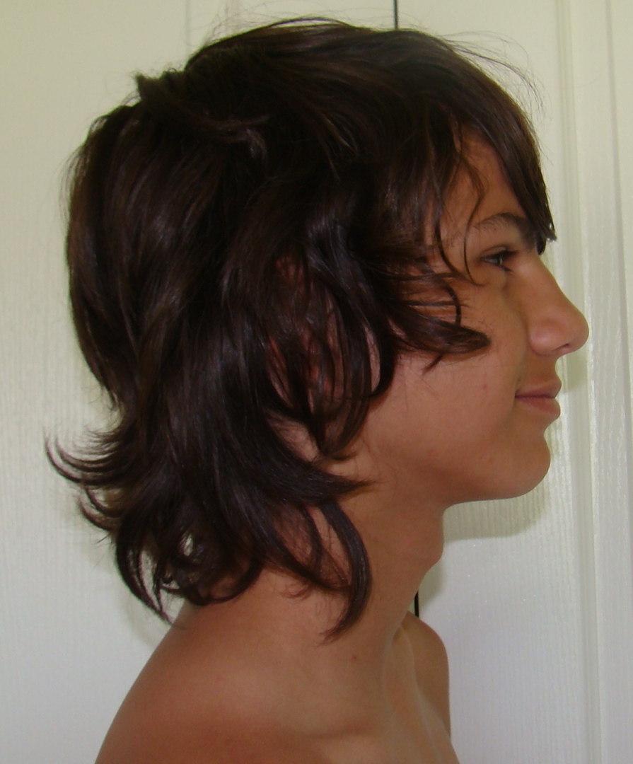 The Ray's Days: christian's haircut! - finally!!!