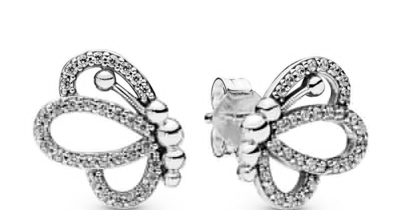 Pandora Butterfly Earrings Gold, Where Is The Nearest Pandora Shop