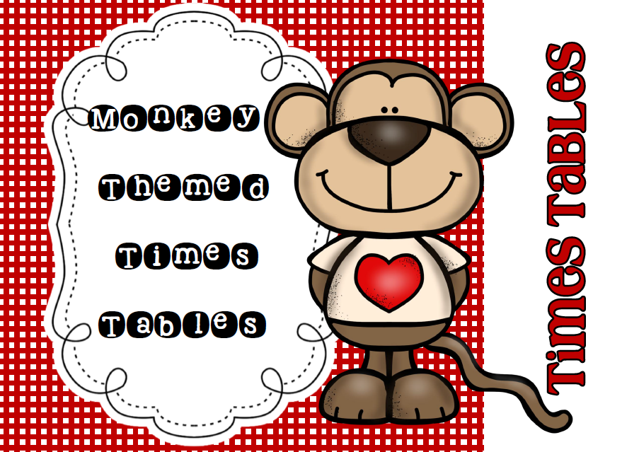 The Paper Maid: Monkey Times Tables