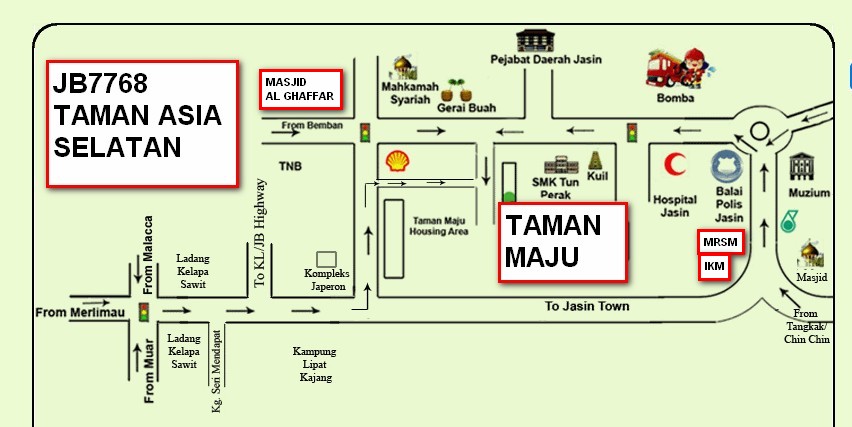 Asrama Pelancong Jasin Melaka 0123736548/0136042525