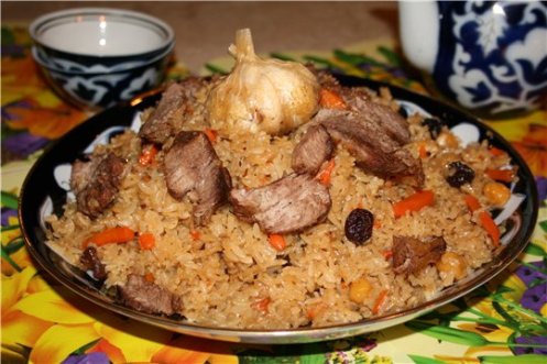Times in Tanzania: Food: Pilau