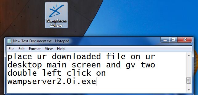 Technology Sharing: HOW TO INSTALL WAMP (WINDOWS,APACHE,MYSQL AND PHP)