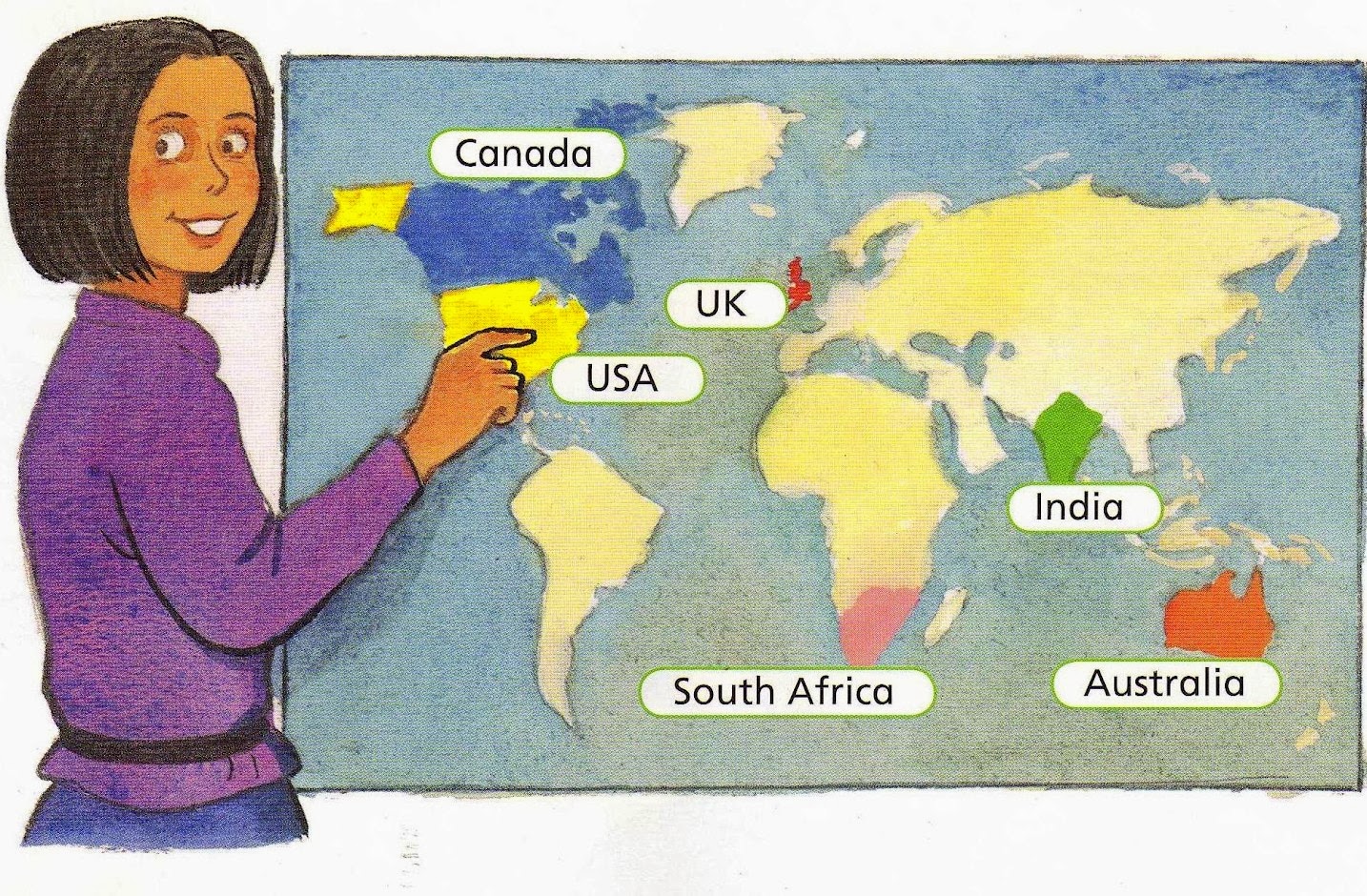 English is fun: English around the world