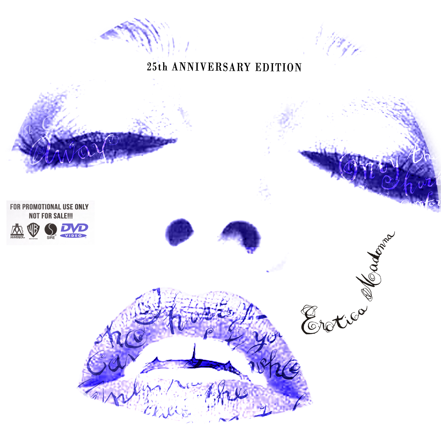 Madonna Fanmade Covers Erotica 25th Anniversary Edition