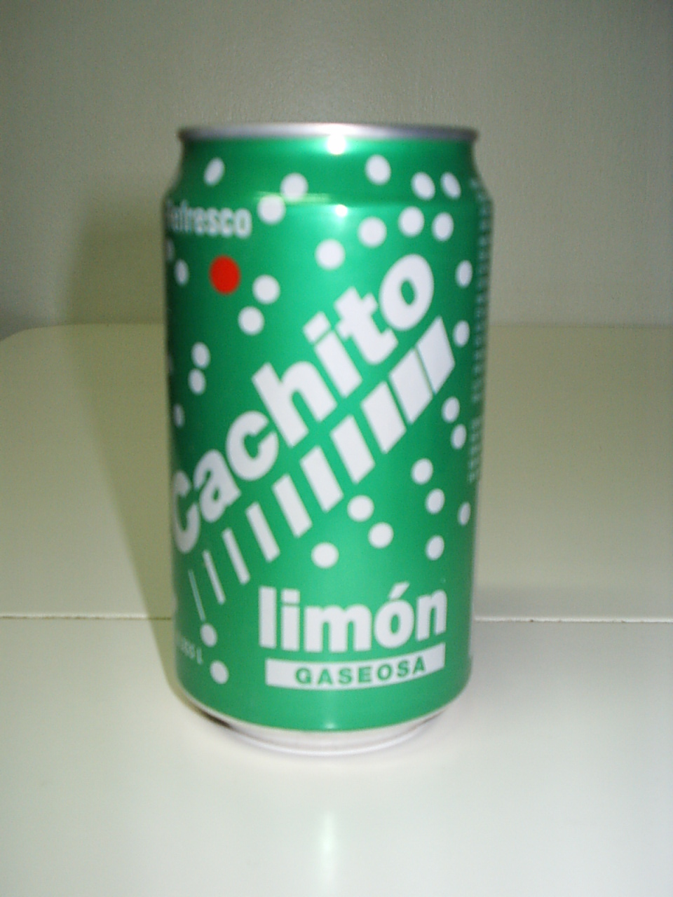 LATAS DE GASEOSAS DE JUAN CRUZ: CACHITO LIMON (Mexico)