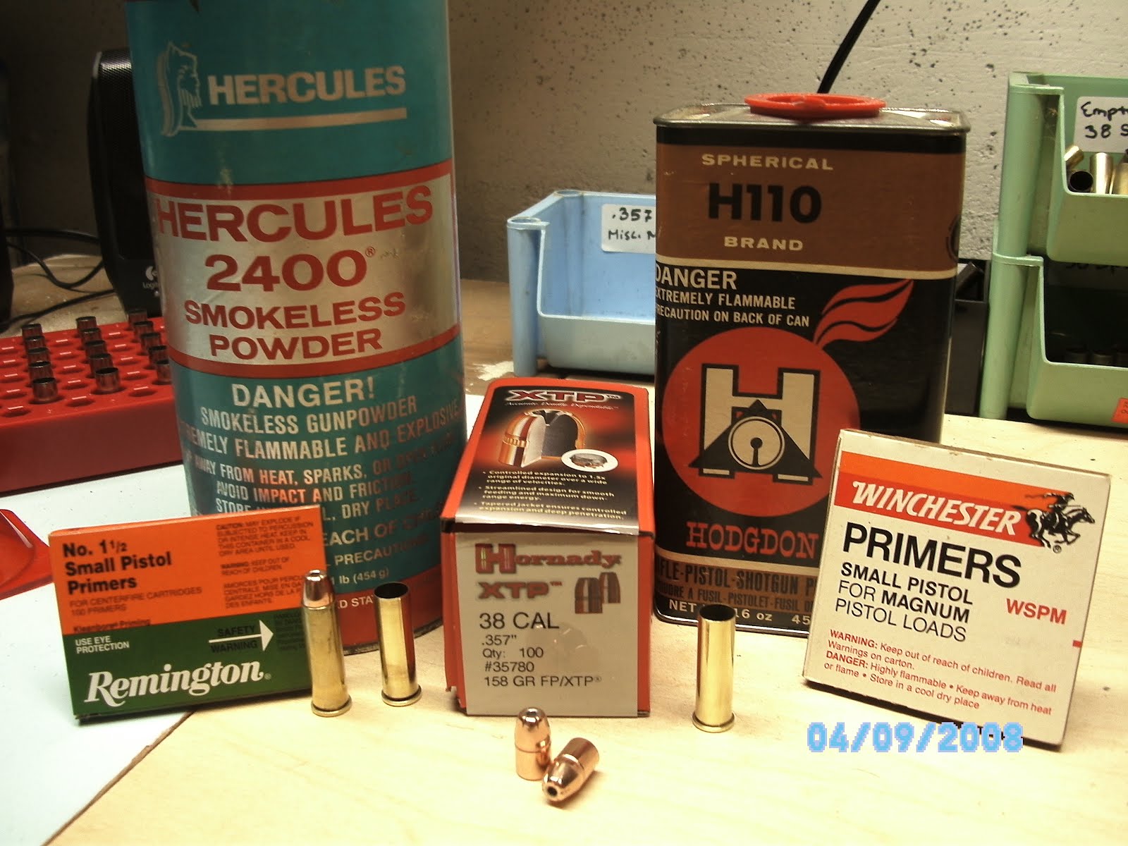 Michad's Shooting Bench: Rounds Downrange: The Showdown Between H110 ...