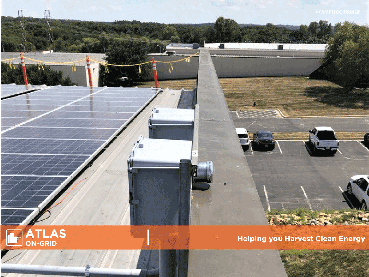 SYMTECH SOLAR BLOG: 100kW Atlas Commercial On Grid - Symtech Solar USA