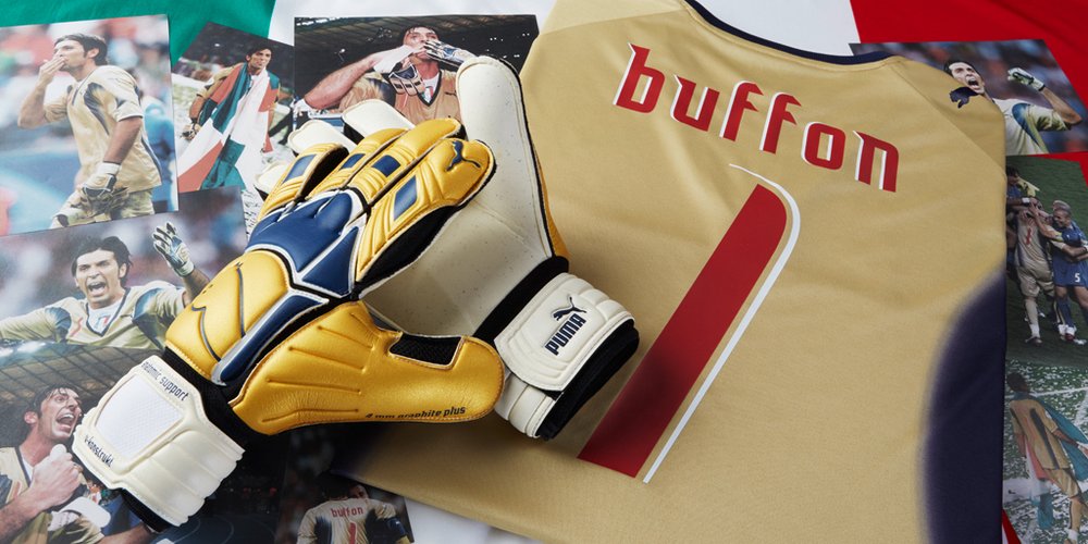 Puma Buffon V-Konstrukt 2006 World Cup Goalkeeper Gloves Remakes ...