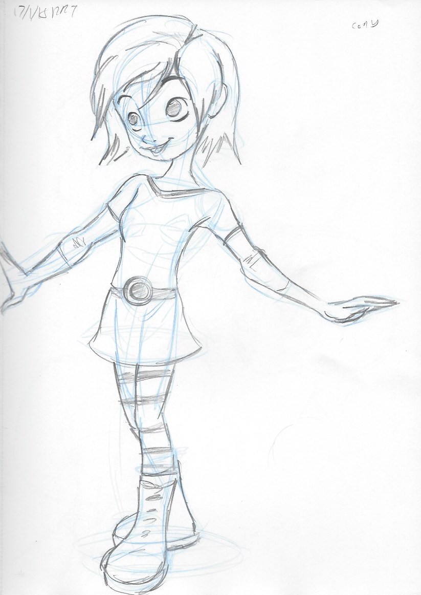 Animated Heads: Reference drawings for Stephen Silver