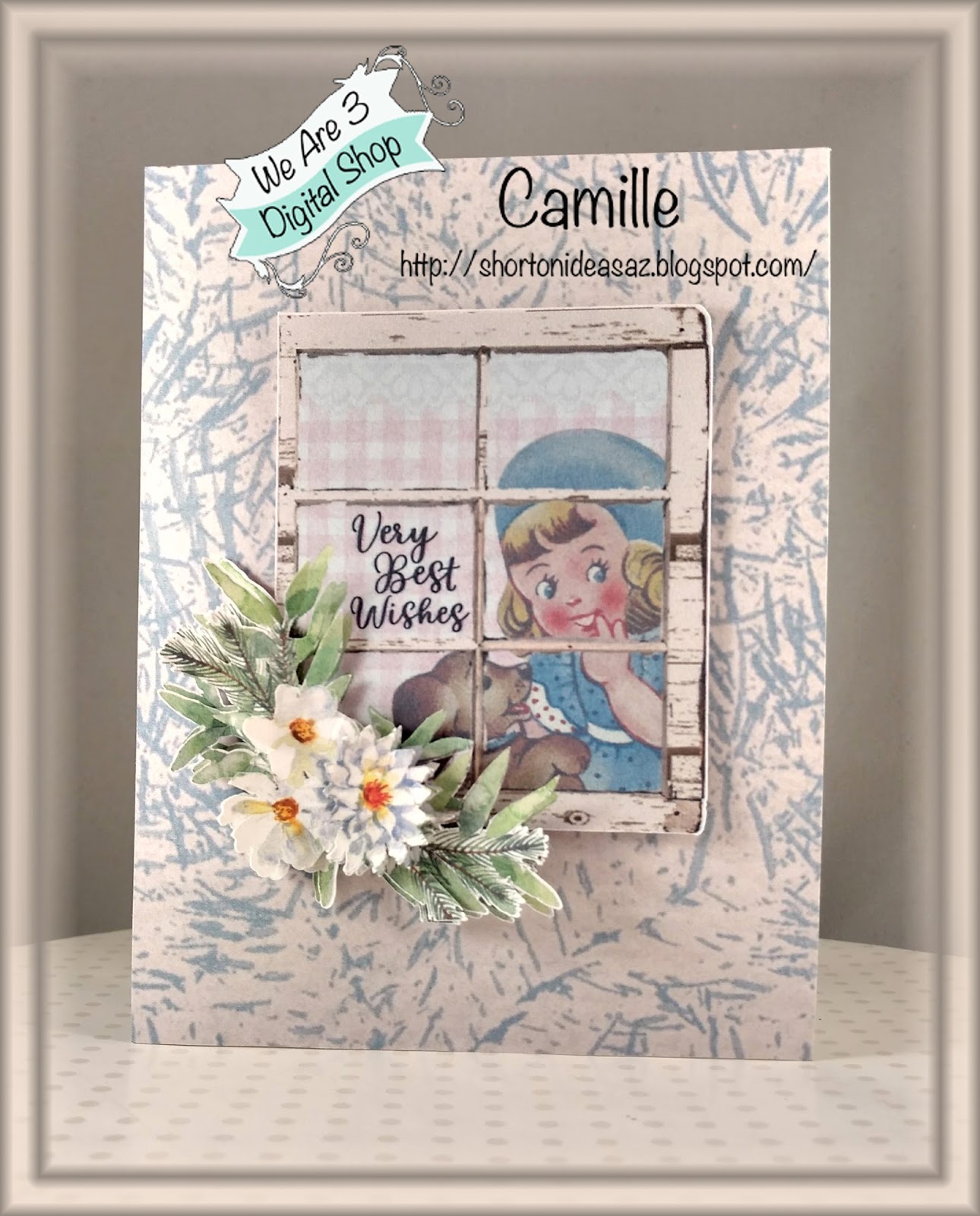 Short on Ideas: Simple Card with Simple Wishes